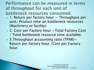 Throughput accounting | PPTX