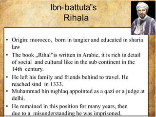 Through the eyes of the traveller | PPTX