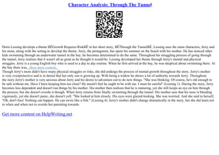 Through The Tunnel | PDF