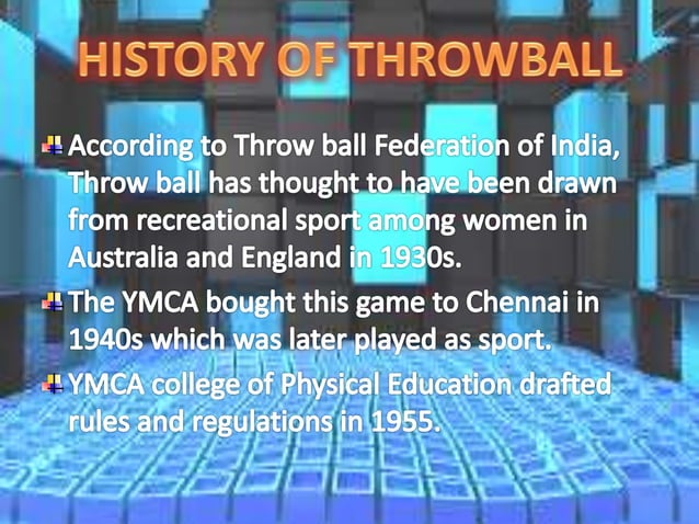 PPT on Throwball | PPTX