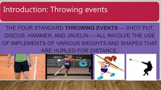 Throwing events, introduction | PPTX