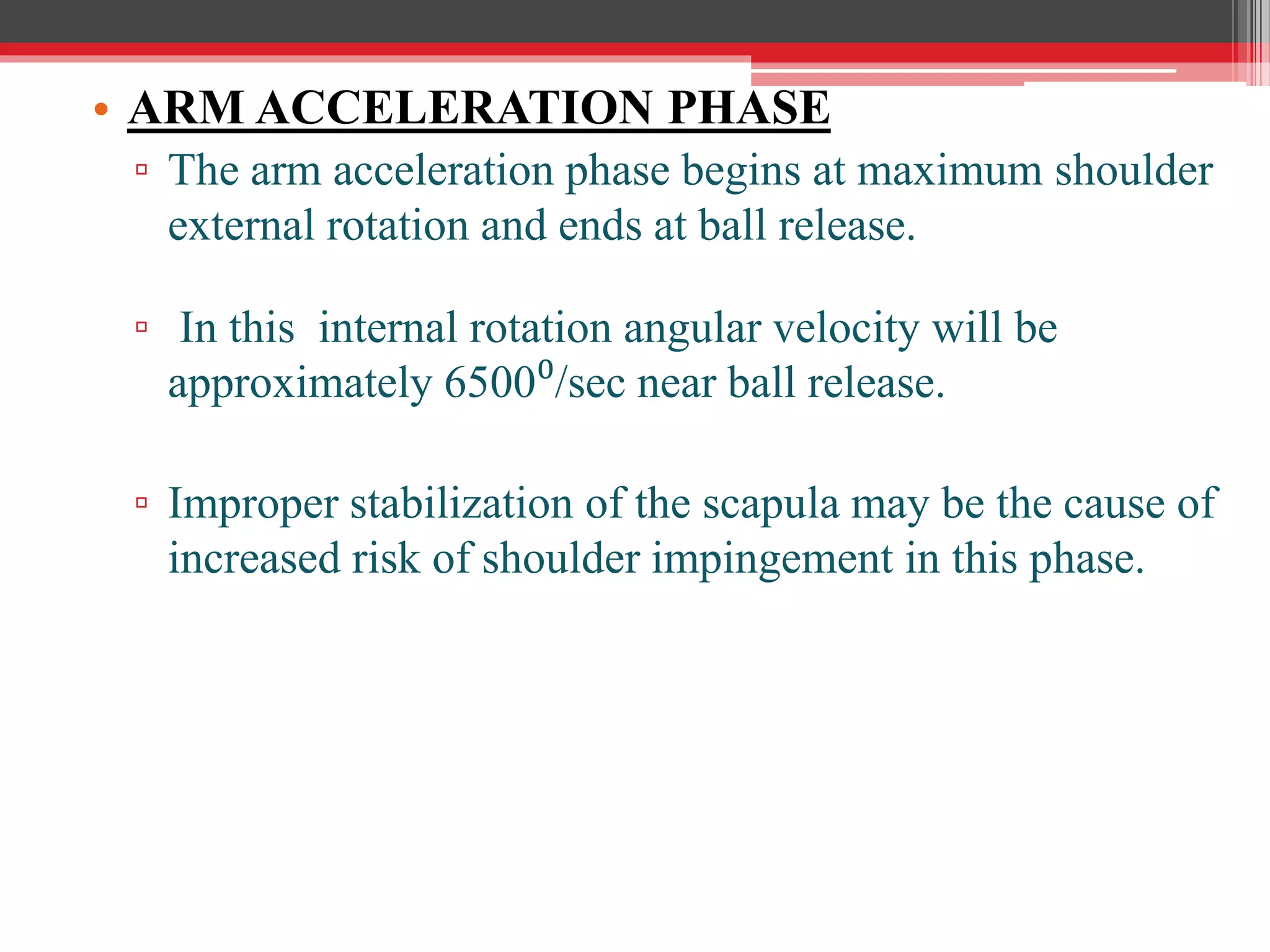 THROWING INJURIES OF UPPER LIMB - MANOJ PRASATH | PPTX