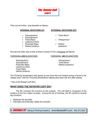 Throwing workouts | PDF