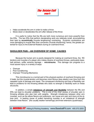 Throwing workouts | PDF