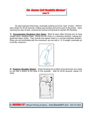 Throwing workouts | PDF