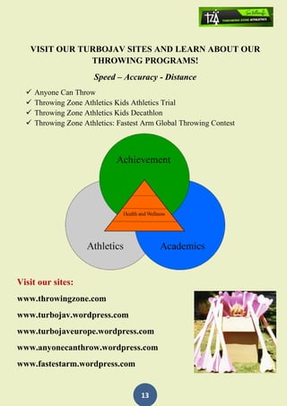 Throwing Zones Athletics TurboJav Training Booklet 2015. | PDF