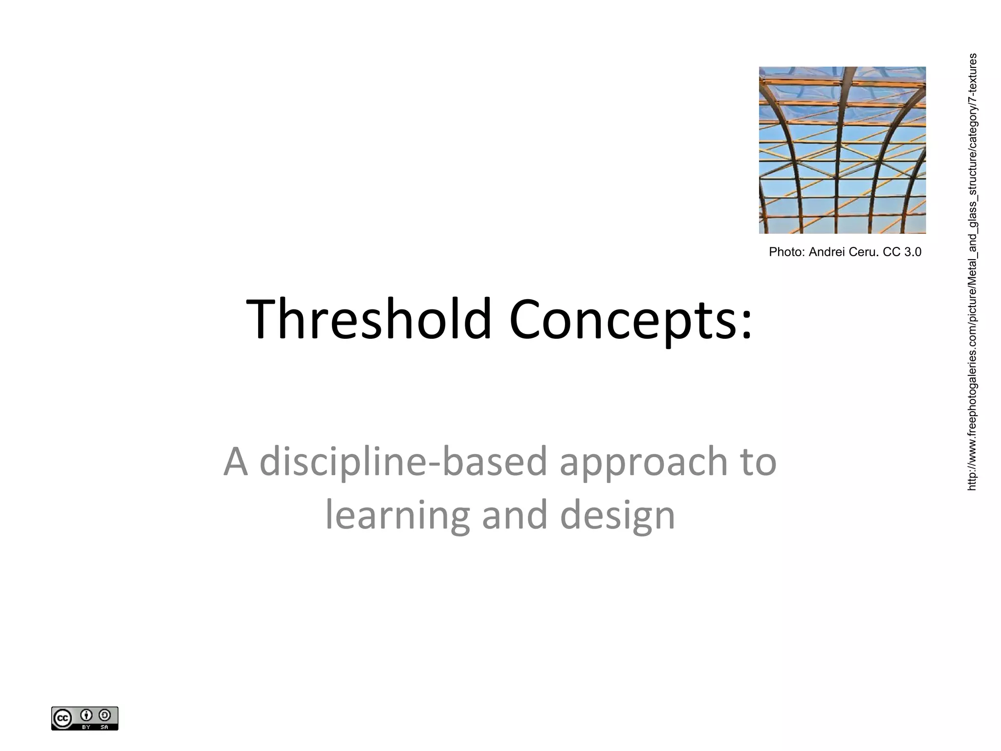 Threshold Concepts | PPT