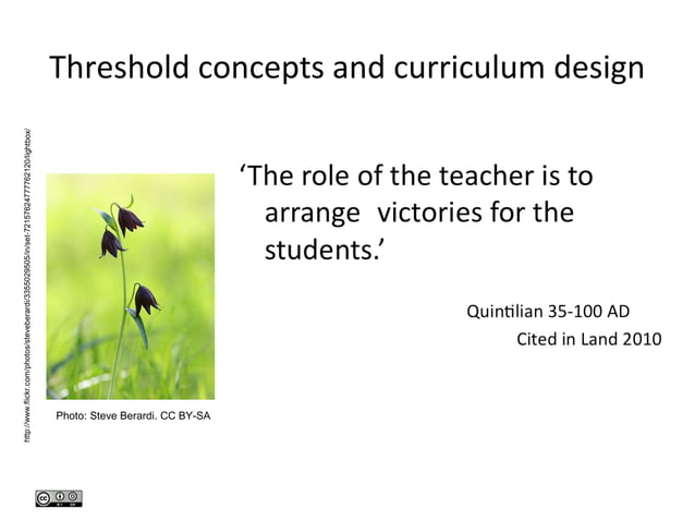 Threshold Concepts | PPT | Education