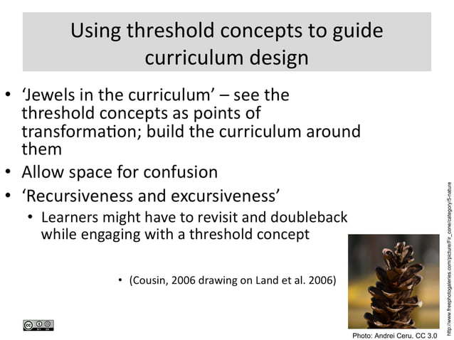 Threshold Concepts | PPT | Education
