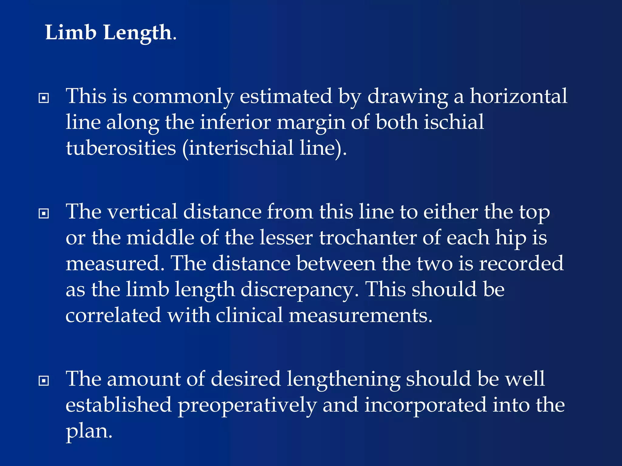 PRE OPERATIVE TEMPLATING IN TOTAL HIP ARTHROPLASTY | PPTX