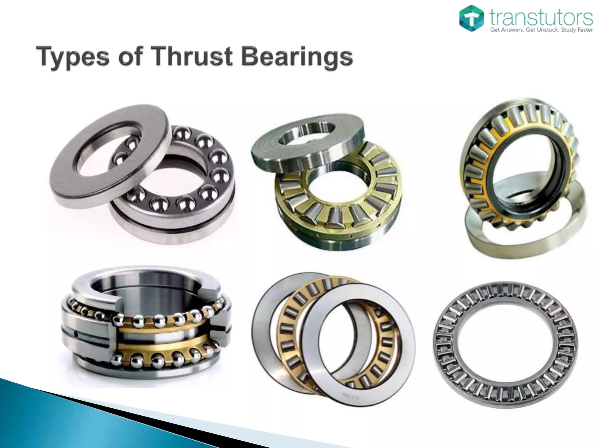 Thrust Bearings | Mechanical Engineering | PPTX