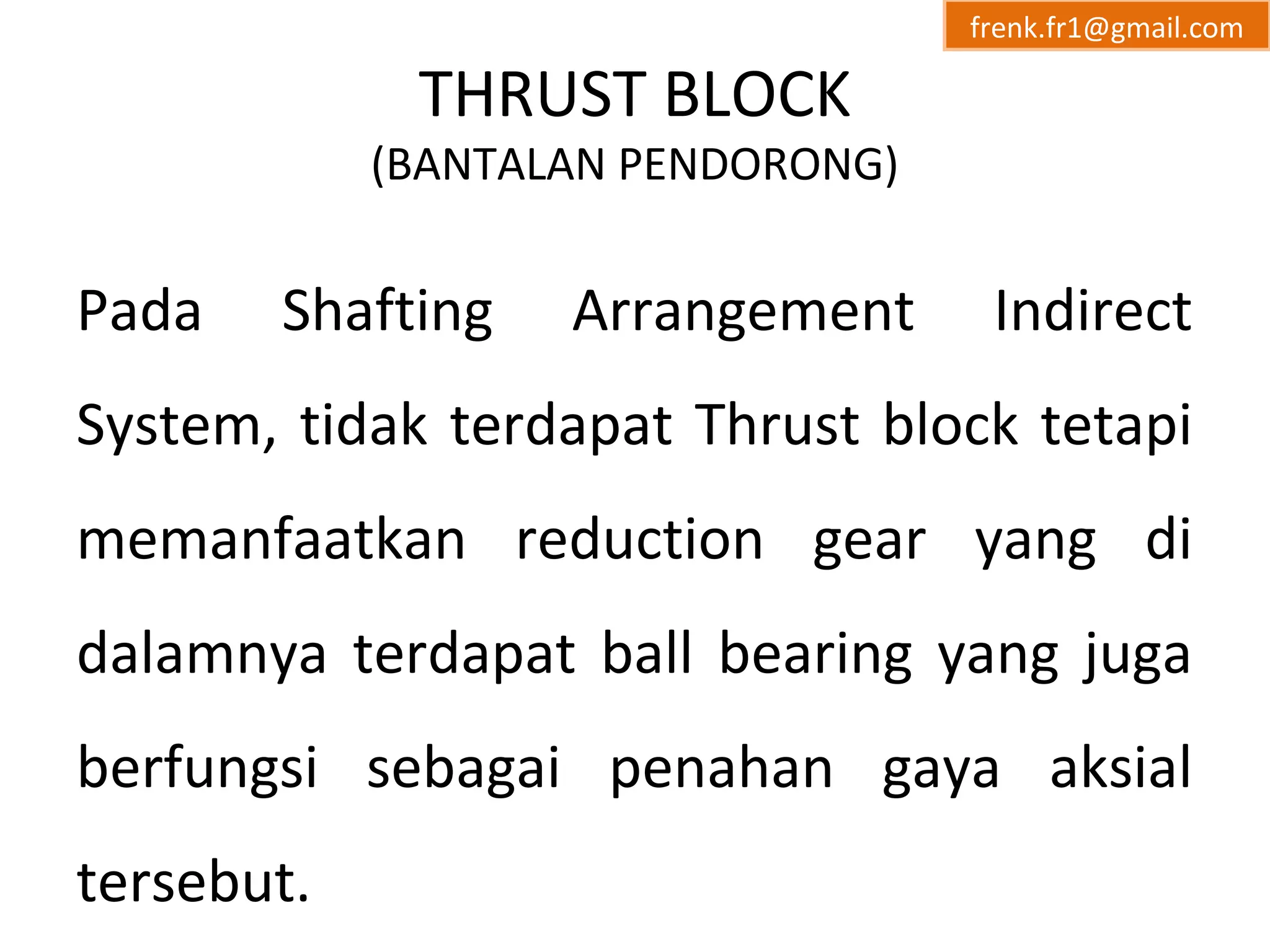 Thrust block | PPT