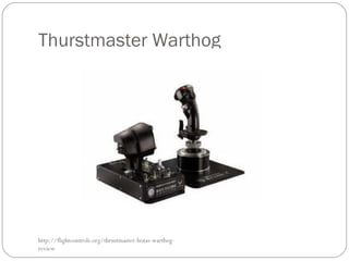 Thrustmaster warthog | PPT
