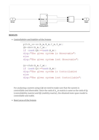 Thrust vector controlled (tcv) rocket modelling using lqr controller | PDF