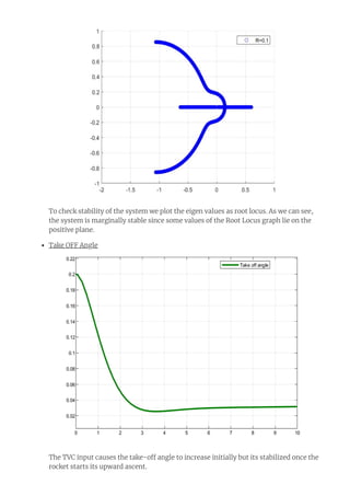 Thrust vector controlled (tcv) rocket modelling using lqr controller | PDF