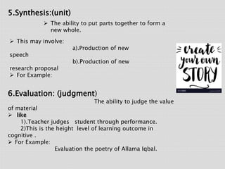 Blooms taxonomy | PPT