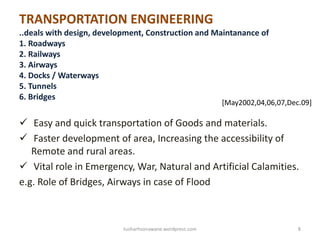 Basic Civil and Environmental Engineering | PPTX
