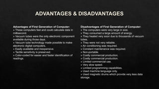 GENERATION OF COMPUTER | PPTX