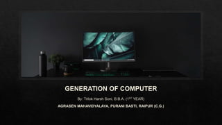 GENERATION OF COMPUTER | PPTX