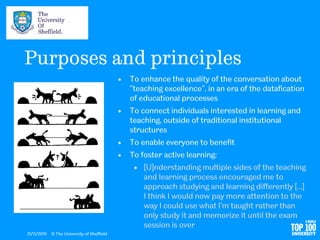 Student Observation of Teaching: Partnerships for individual growth and ...
