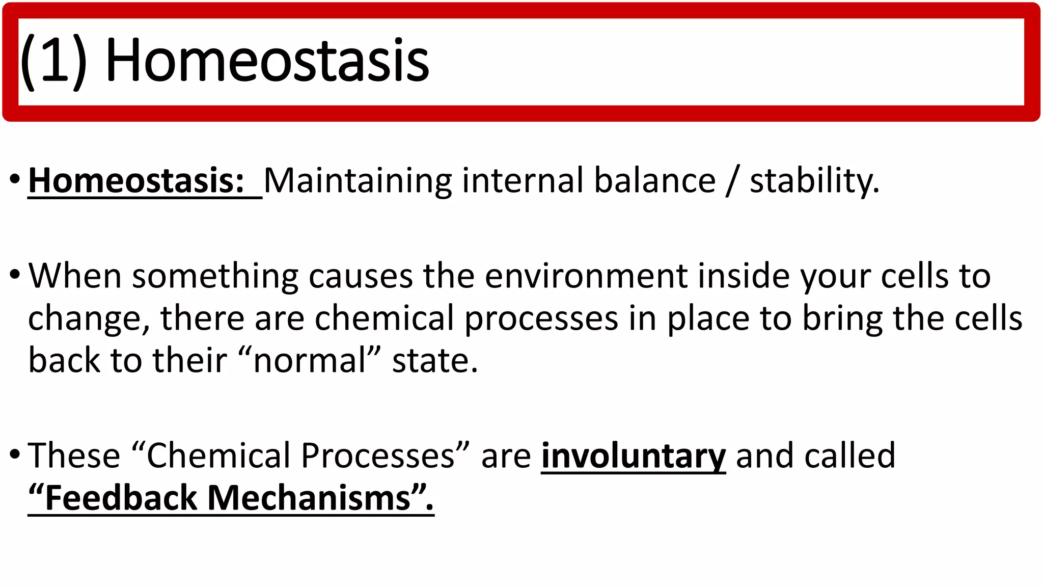 Ths general biology unit 3 cell processes homeostasis and feedback ...