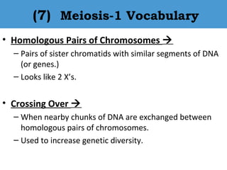 Ths general biology unit 4 heredity reproduction and meiosis notes ...