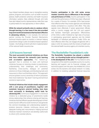 THS Joint Learning Network Case Study Brief | PDF