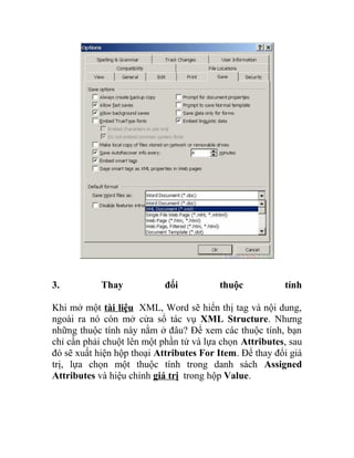 Thủ thuật tạo file xml trong word 2003 | DOC