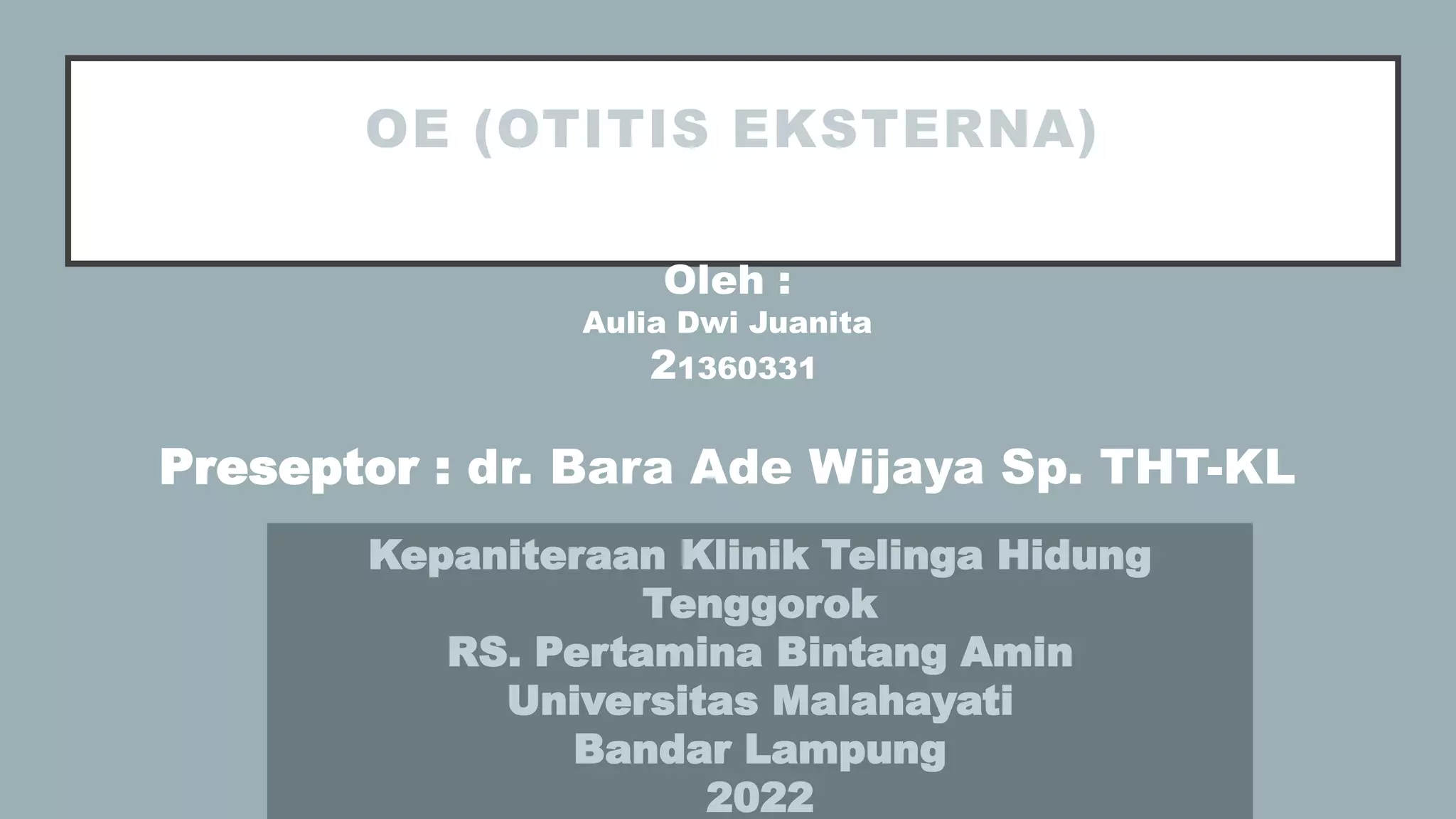 tht otitis eksterna ujian aulia.pptx