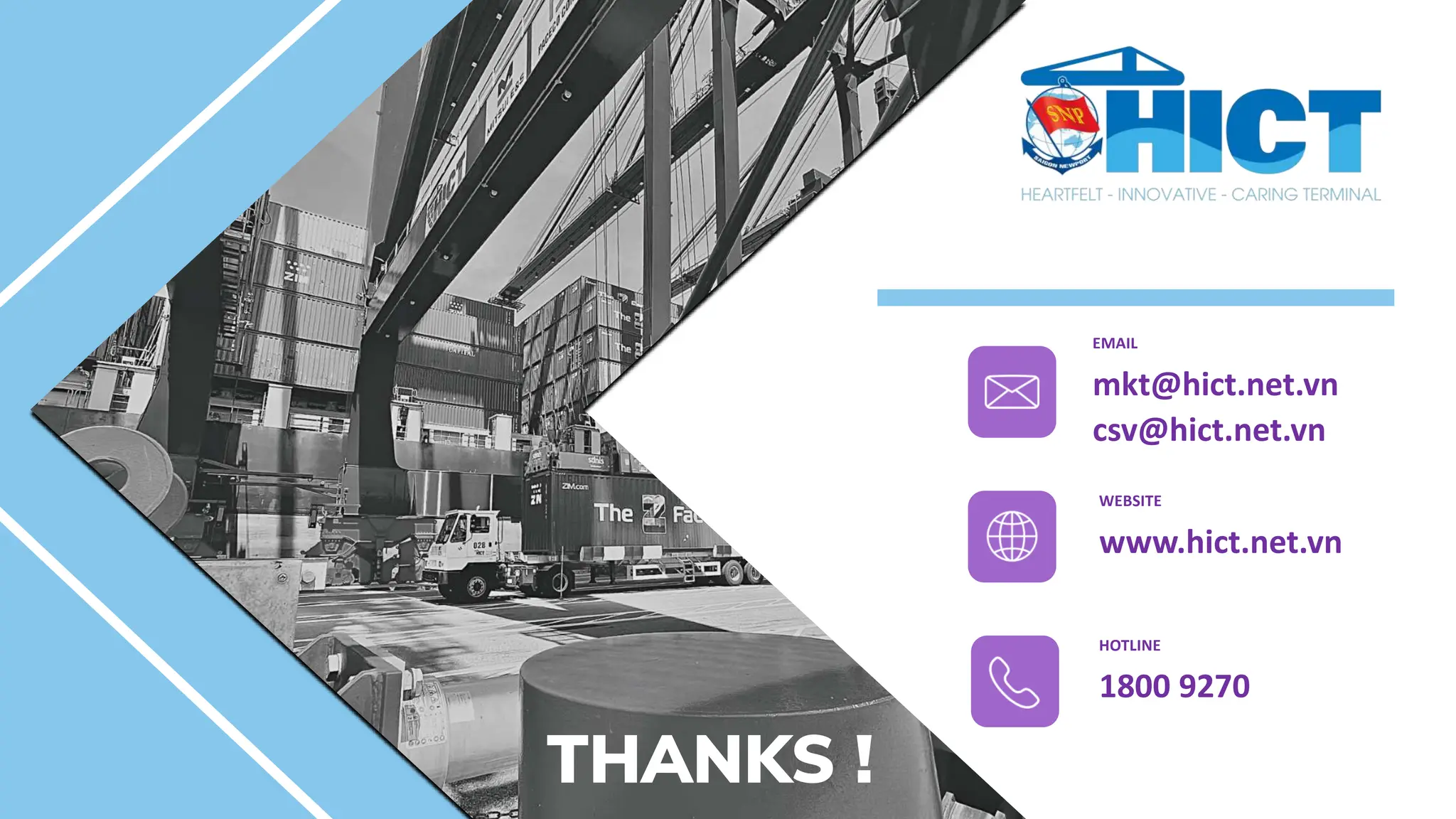 _thu-vien_Presentation_TC-HICT PRESENTATION May 2023 (1).pptx | Logistics and Transportation ...