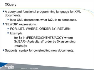 Complex Legacy System Archiving/Data Retention with MongoDB and Xquery | PPT