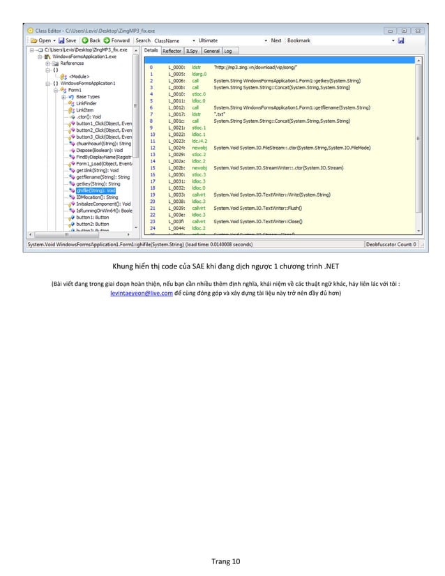 Những thuật ngữ thường gặp trong Reverse Engineering .NET