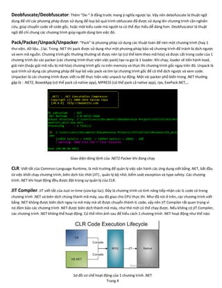 Những thuật ngữ thường gặp trong Reverse Engineering .NET