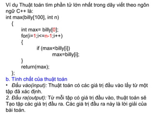 Thuat Toan 2 | PPT