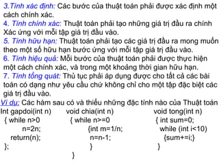Thuat Toan 2 | PPT