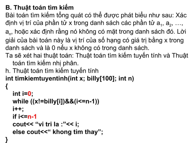 Thuat Toan 2 | PPT