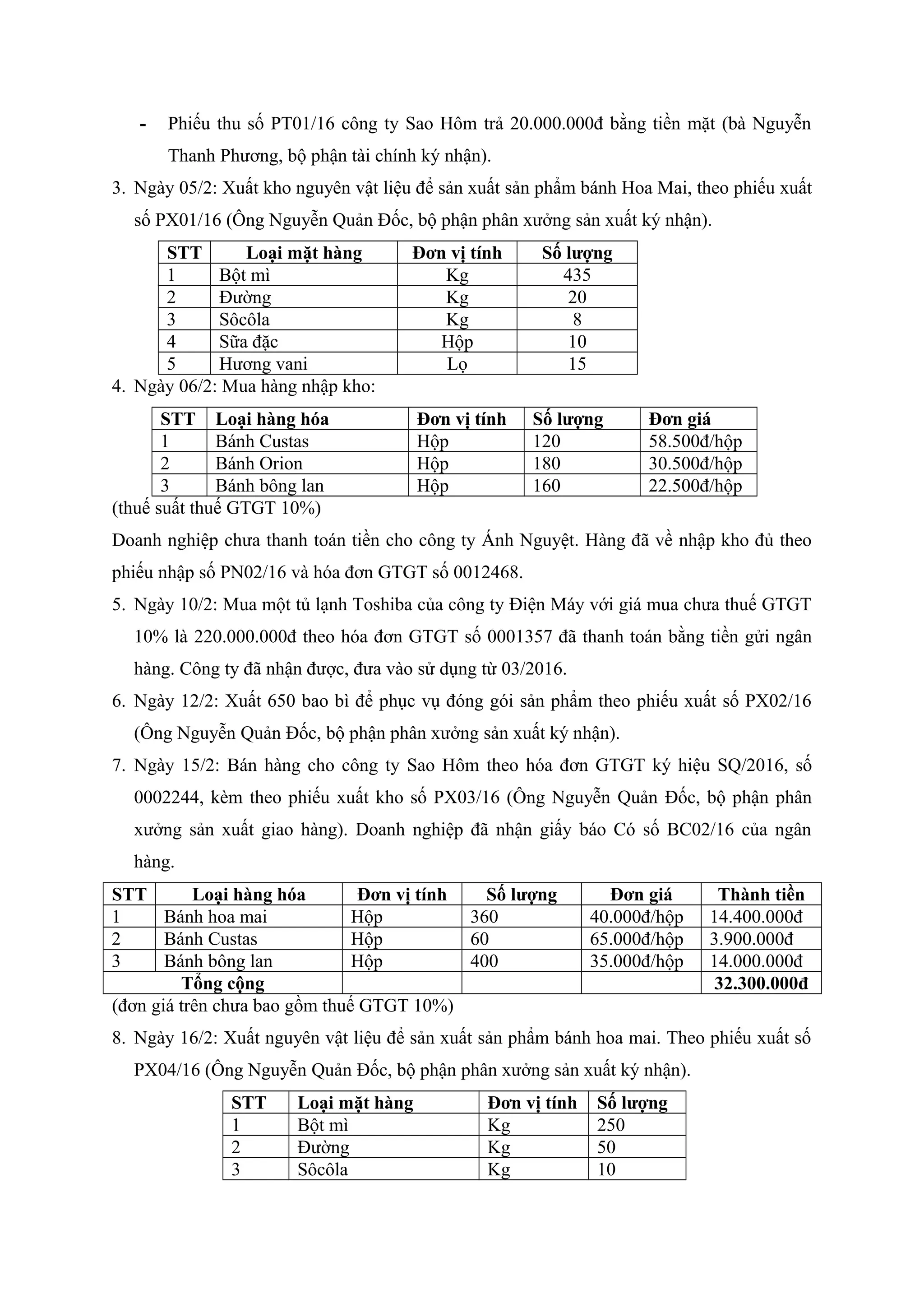 Thuc hanh ke toan tmdv | PDF