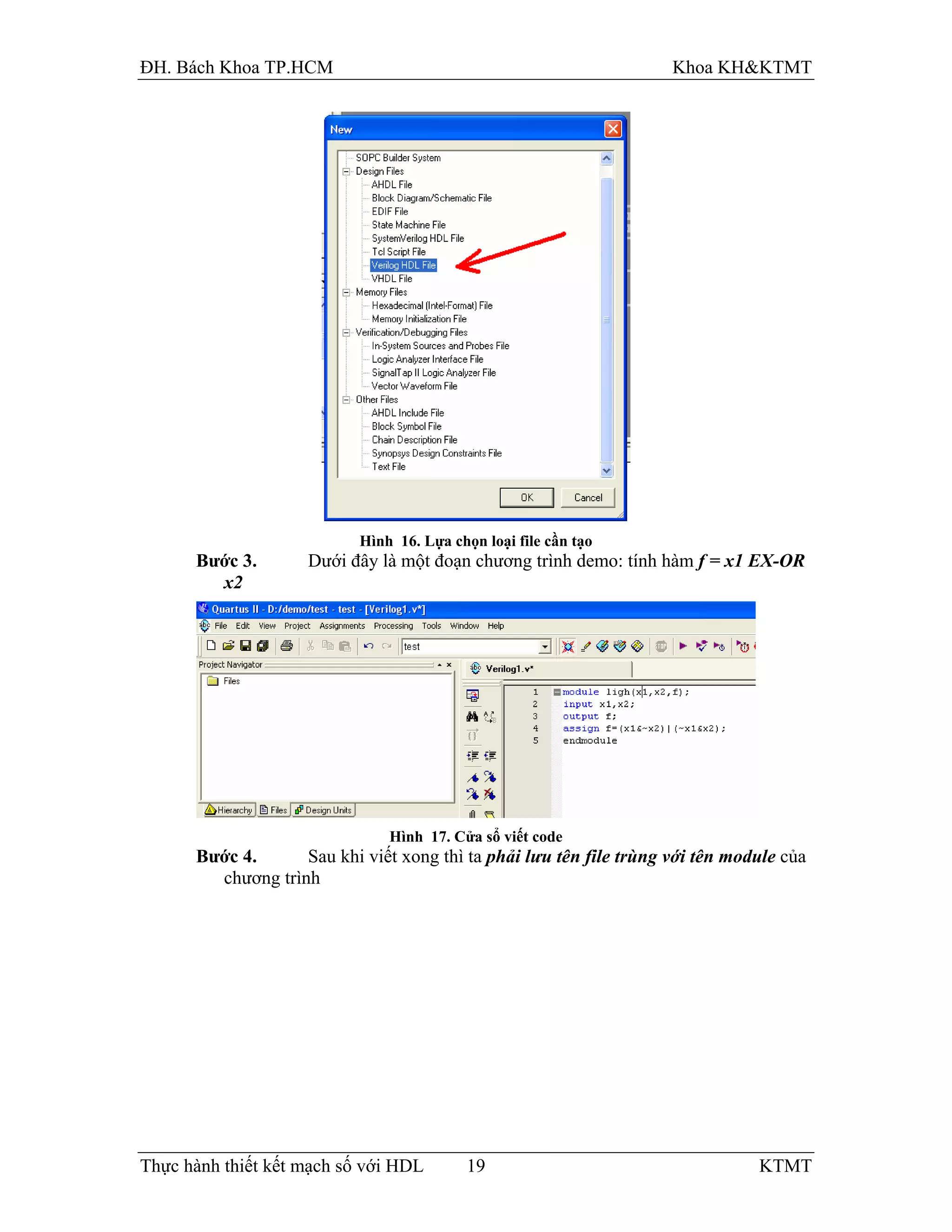 Thuc hanh thiet ke mach so voi hdl student | PDF