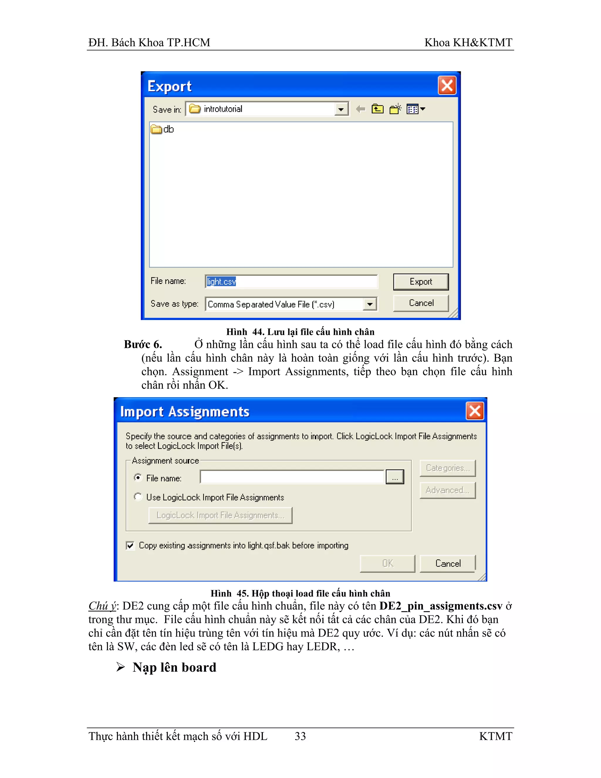 Thuc hanh thiet ke mach so voi hdl student | PDF
