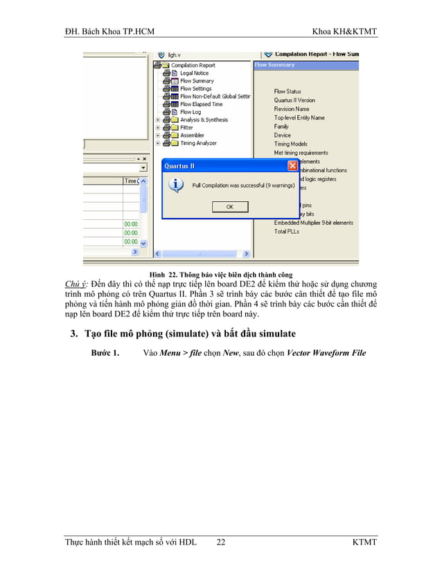 Thuc hanh thiet ke mach so voi hdl student | PDF