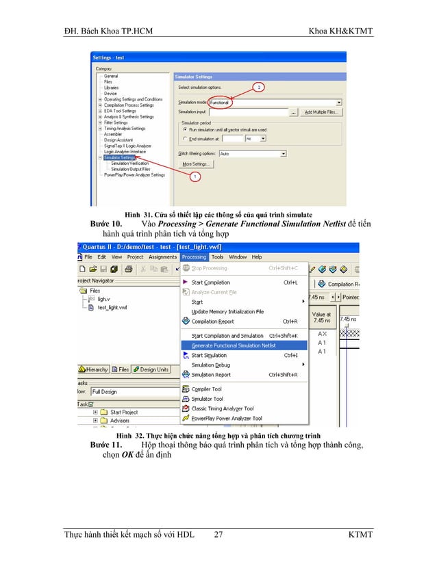 Thuc hanh thiet ke mach so voi hdl student | PDF