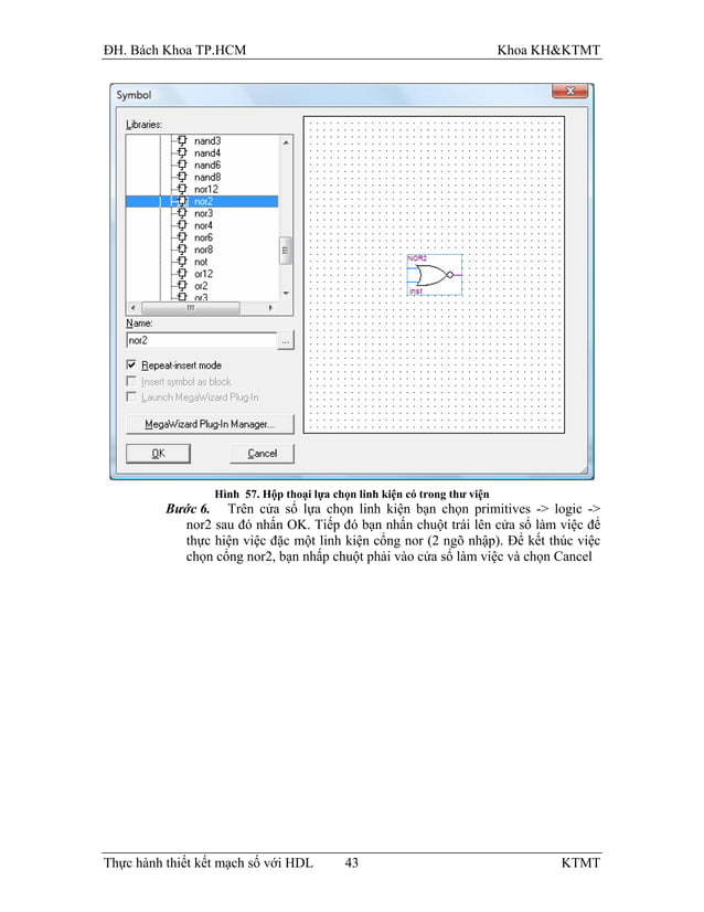 Thuc hanh thiet ke mach so voi hdl student | PDF