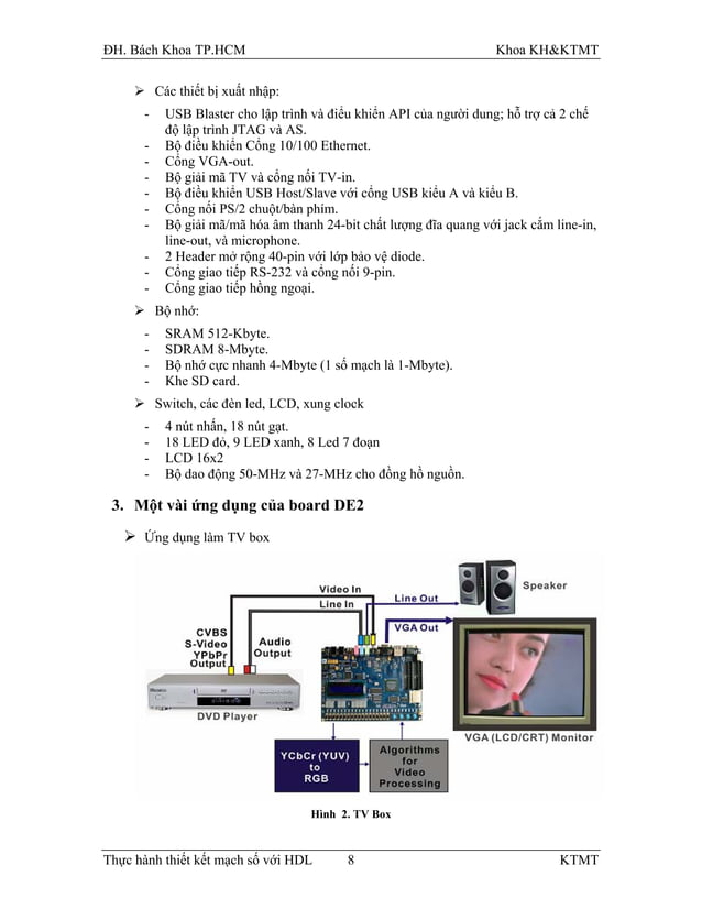 Thuc hanh thiet ke mach so voi hdl student | PDF