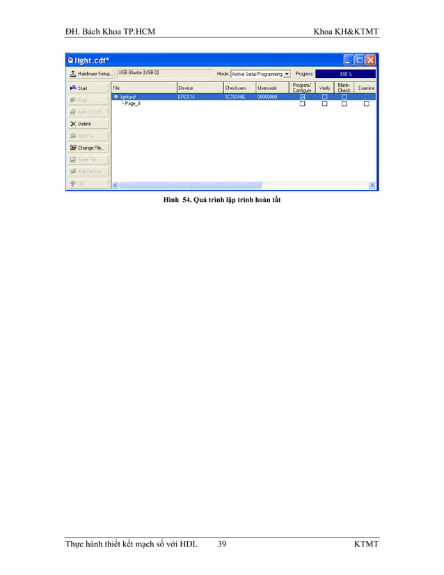 Thuc hanh thiet ke mach so voi hdl student | PDF