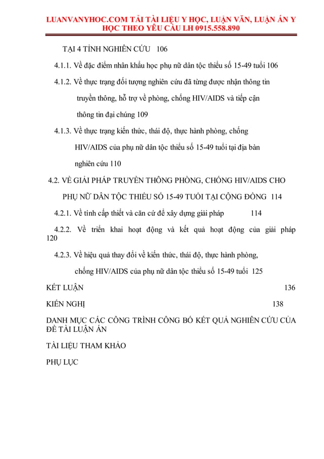 Thuc hanh va giai phap truyen thong phong, chong hiv.aids cho phu nu dan toc thieu so | PDF