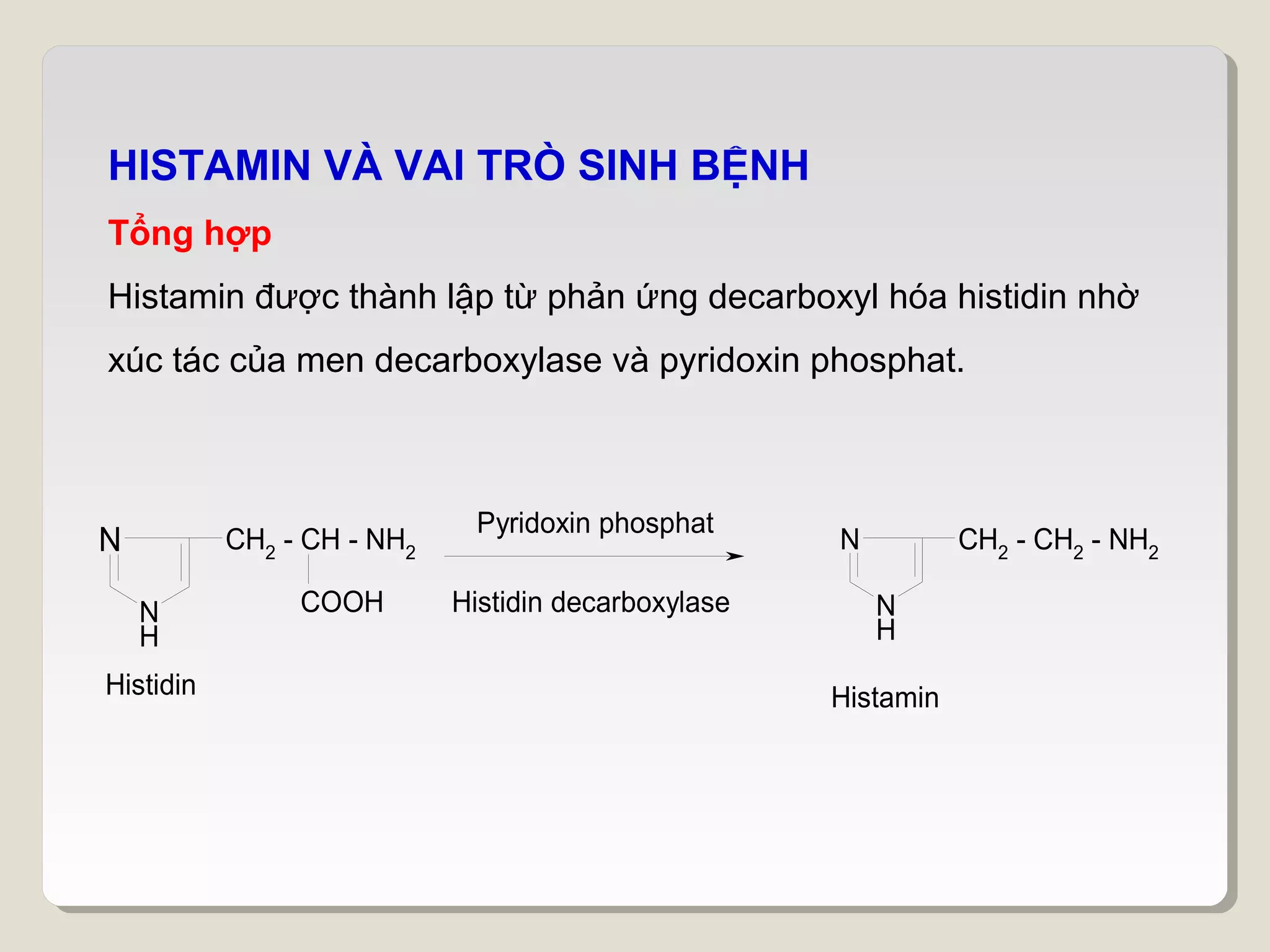 Thuốc kháng histamin | PPT