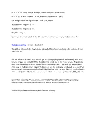 Thuốc Lenvima 4mg Lenvatinib 22.docx