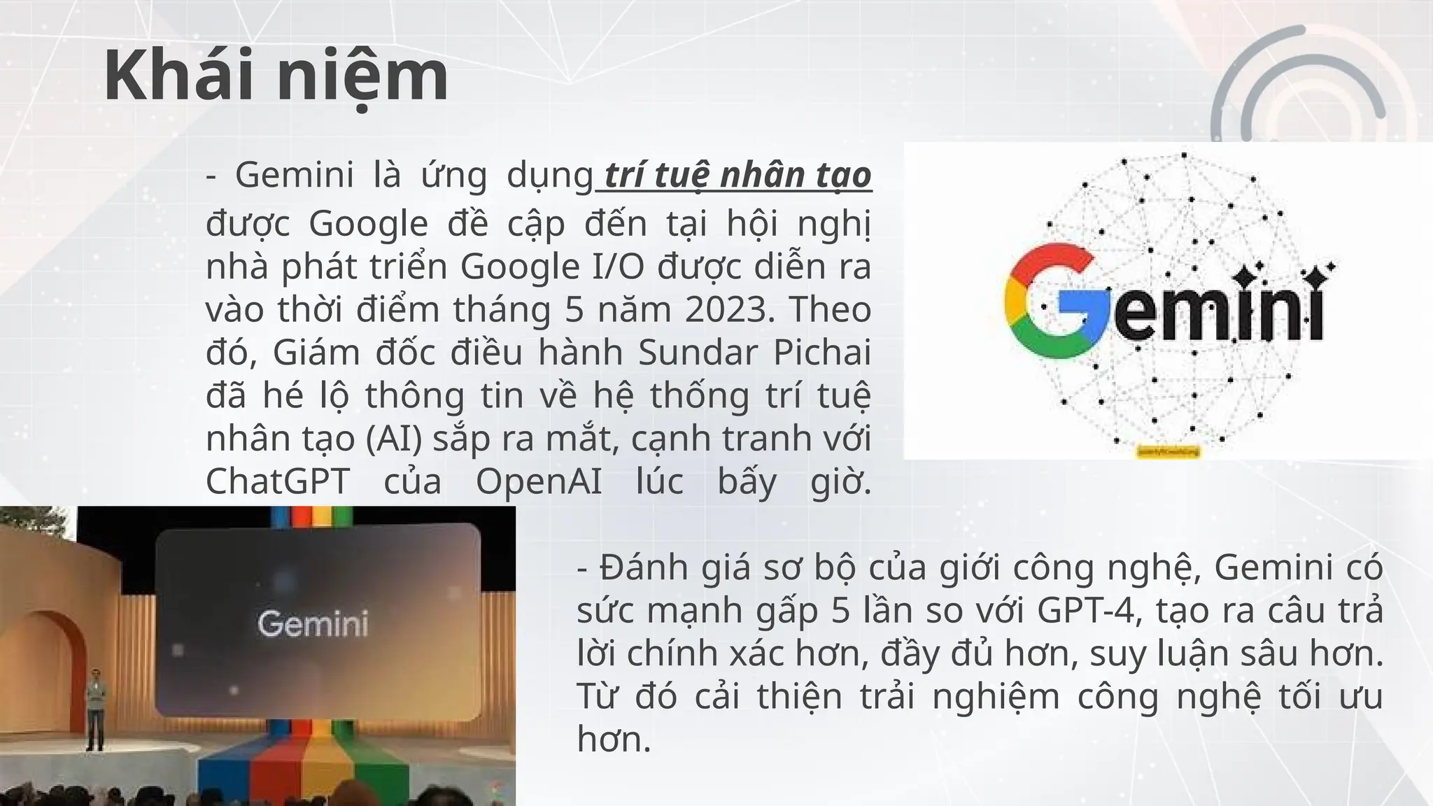 TÌM HIỂU VỀ ỨNG DỤNG GEMINI AI NGÀY NAY.pptx