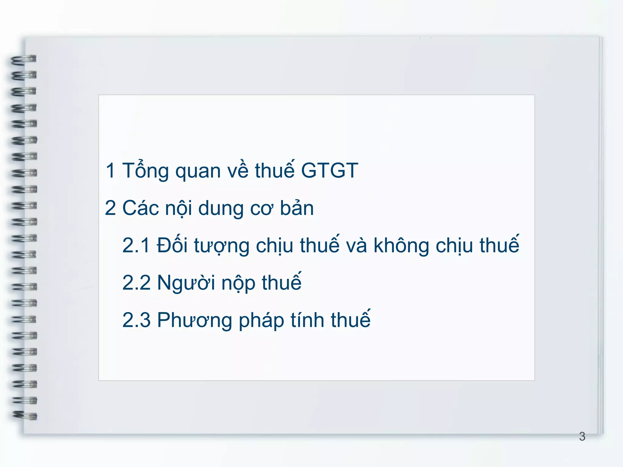 SLIDE THUẾ GIÁ TRỊ GIA TĂNG | PPT