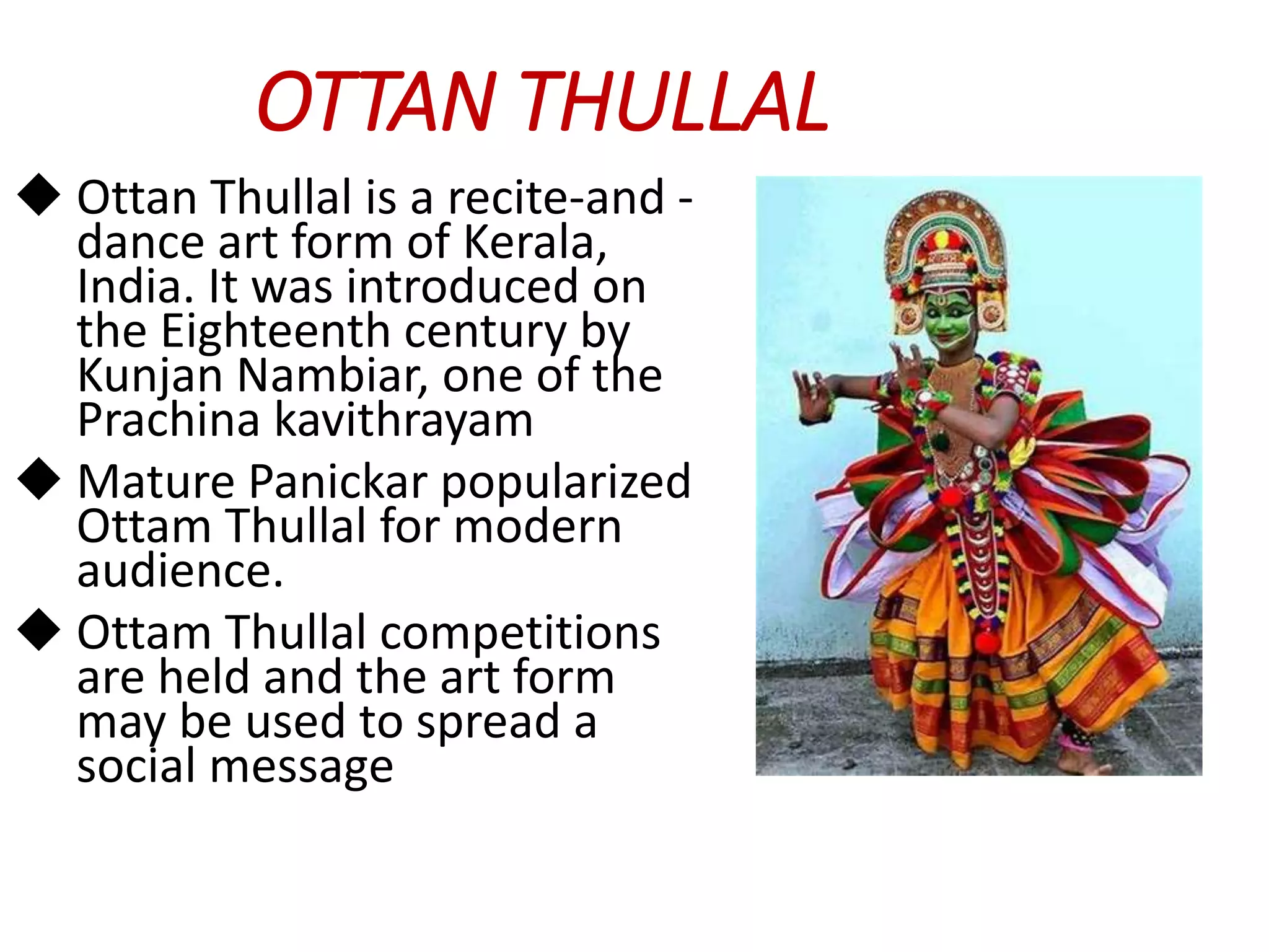 Thullal | PPTX